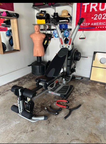 Bowflex Revolution Home Gym, Accessory Rack, Upgraded Weights+extras ...