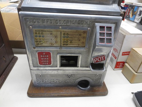 1920s Jennings / Pace Mfg Co Chicago 5 Cent Slot Machine (Works) | eBay