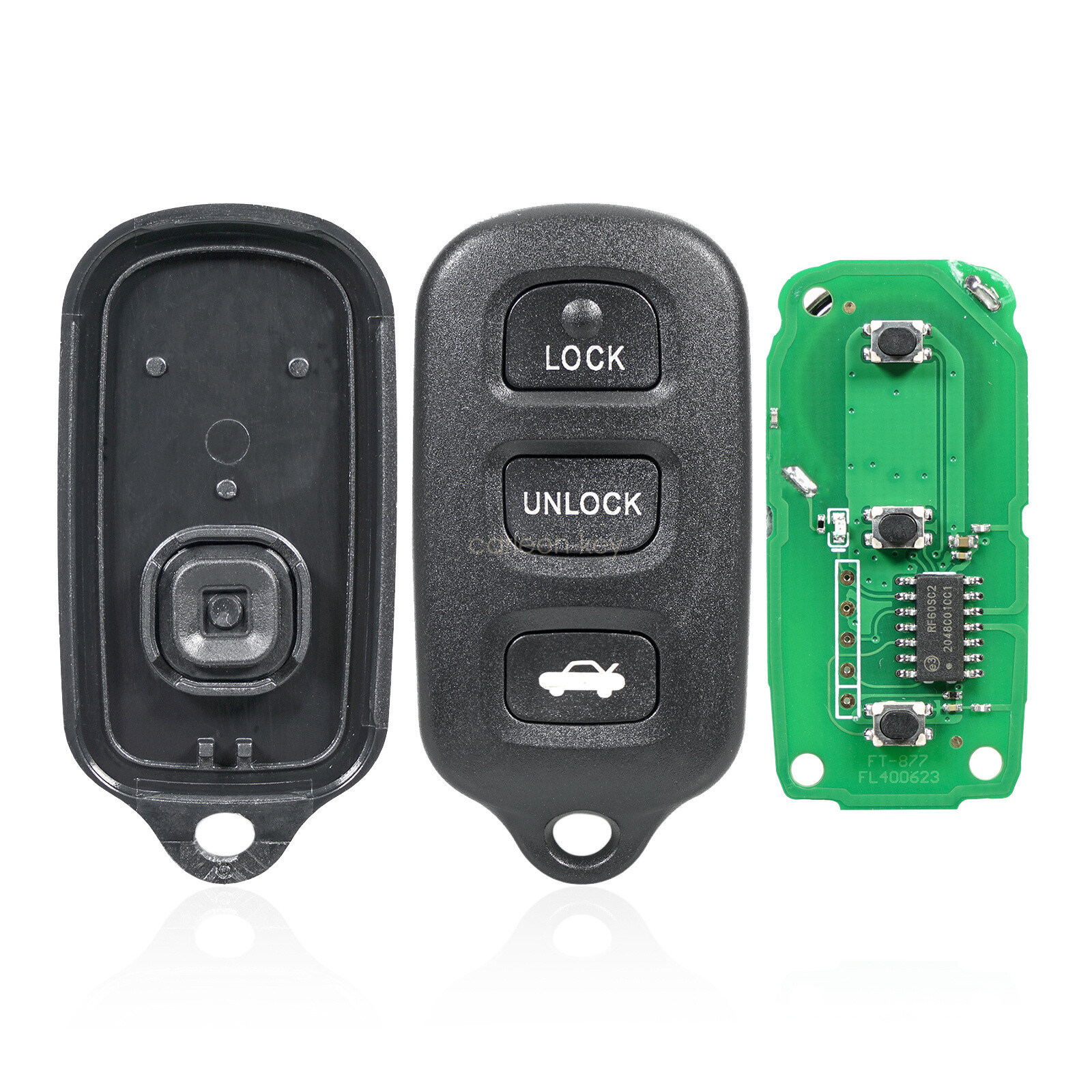 For 2003 - 2008 Toyota Camry Matrix Vibe Remote Control Car Key Fob ...