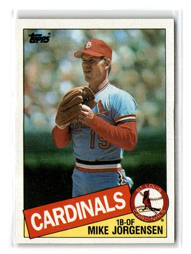 1985 Topps #783 Mike Jorgensen St. Louis Cardinals 202417 | eBay