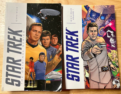 IDW Star Trek & Star Trek Next Generation Omnibus Graphic Novels (Lot ...