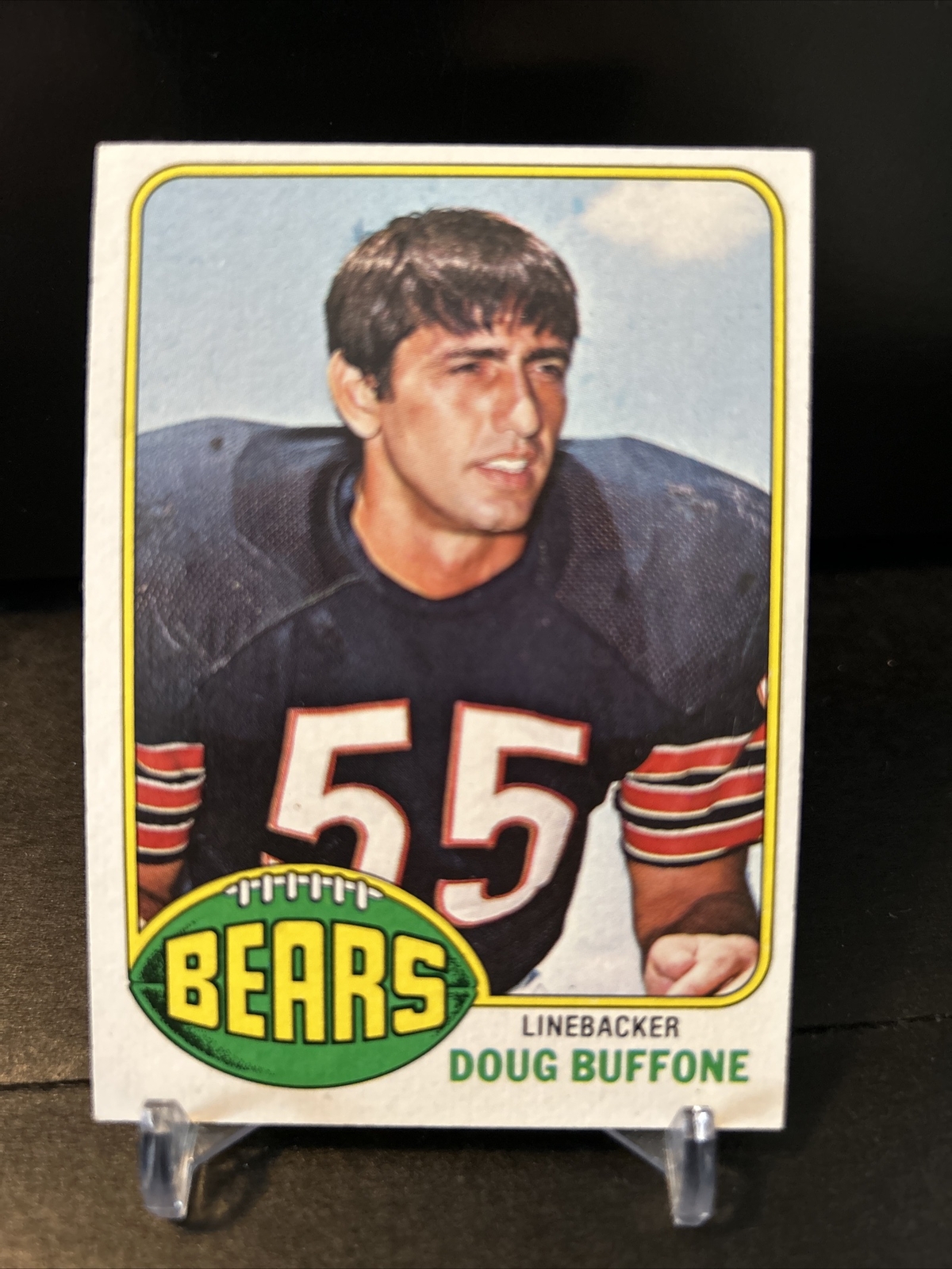 1976 Topps Football Doug Buffone Chicago Bears #396 | eBay