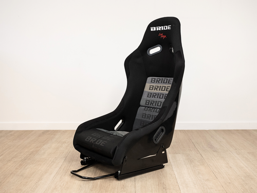 2x BRIDE VIOS III LOW MAX Fixed Black FRP Fibreglass Car Racing Sport ...