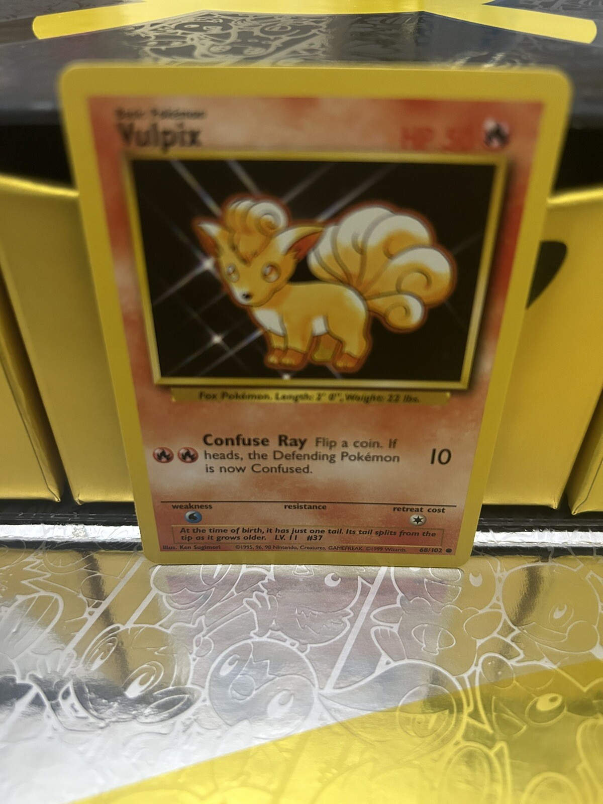Pokémon TCG Vulpix Base Set 68/102 Regular Unlimited Common | eBay