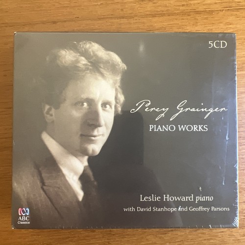 Brand New Sealed Percy Grainger: Piano Works by Leslie Howard 5 CD ...