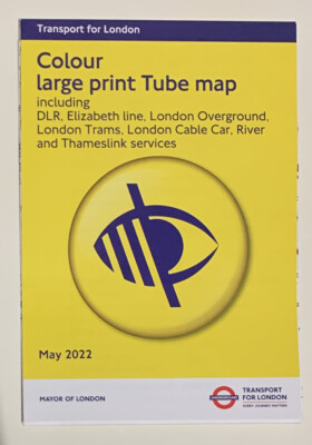 Printable London Tube Map 2022