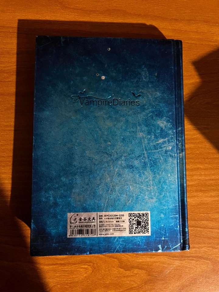 Special edition hardback journal related to the vampire diaries | eBay UK