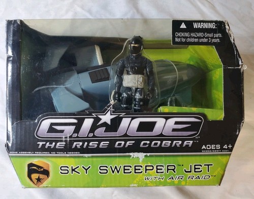 G.I JOE Rise of the Cobra Sky Sweeper Jet with Air Raid 2009 + box. | eBay