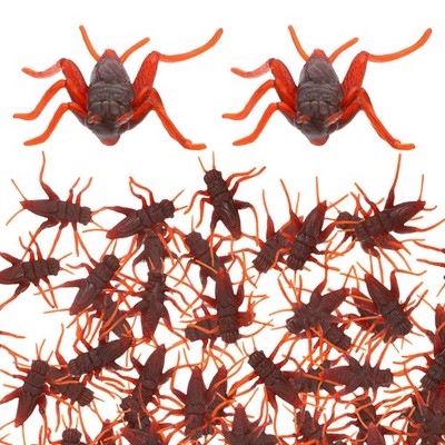 50 Pcs Simulation Insect Model Miss Artificial Crickets Fake Toys ...