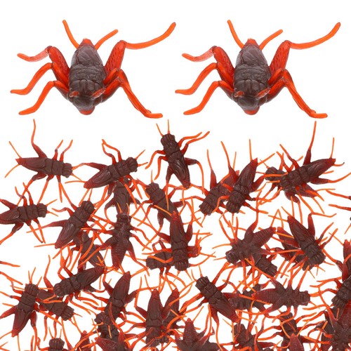 50 Pcs Simulation Insect Model Miss Artificial Crickets Fake Toys ...