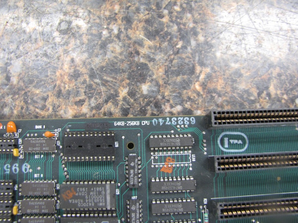 Vintage IBM 6323740 5150 PC Motherboard CBM-6181685-64K 64KB-256KB CPU ...