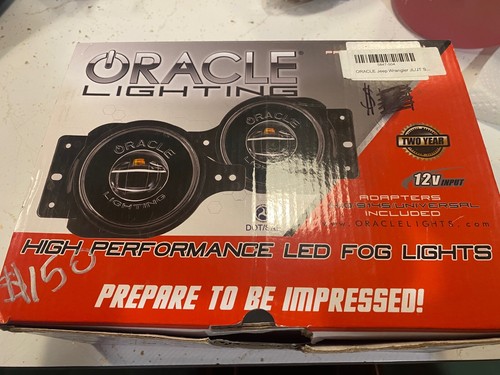 Oracle Lighting LED Fog Lights for 18-24 Jeep Wrangler JL & 20-24 ...
