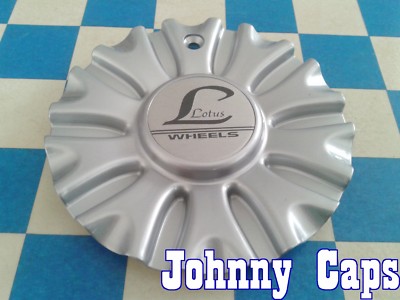 LOTUS Wheels NEW SILVER Center Cap # N/A Custom Wheel Center Cap (QTY ...