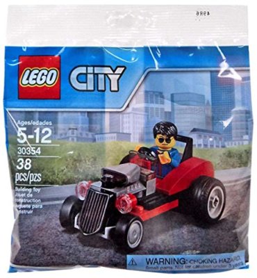 LEGO 30354 - City: Town - Hot Rod w/ Minifig - Poly Bag Set - NEW | eBay