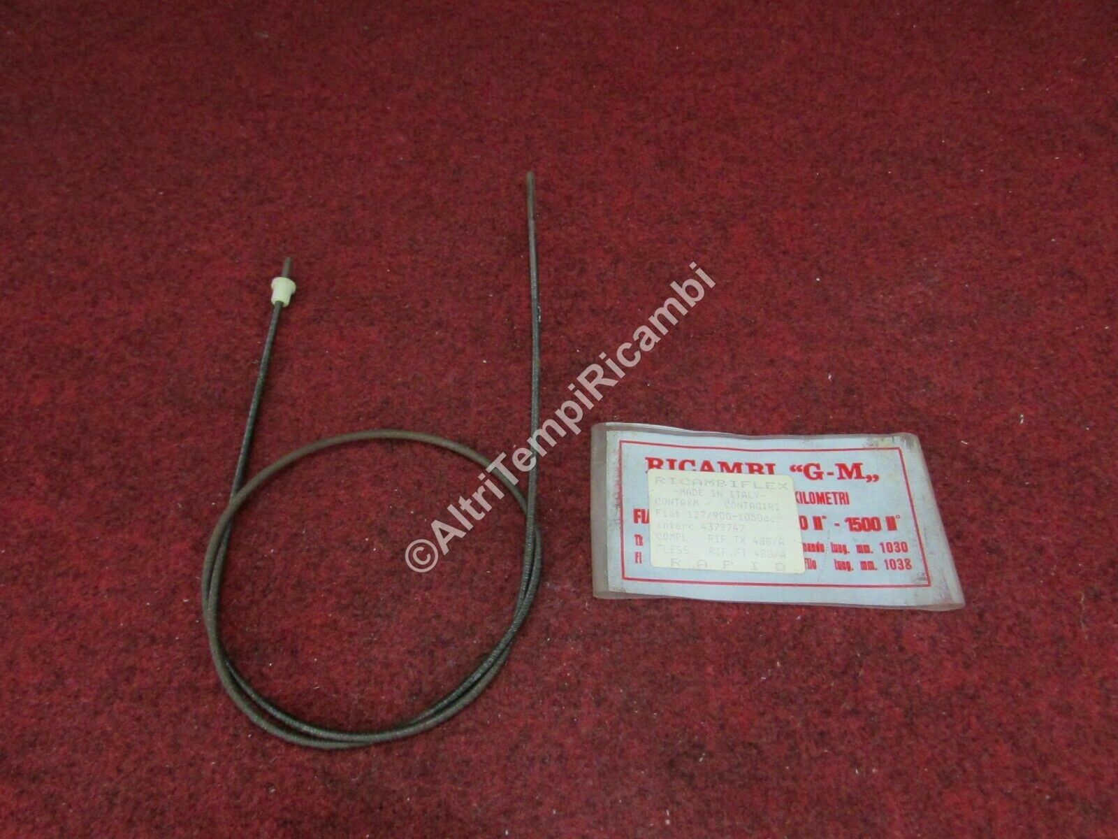 Transmission Cable Odometer Internal Fiat 127 900 - 1050 CC 4379747 | eBay