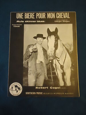 +ROBERT COGOI PARTITION MUSICALE 6 PAGES BELGIUM UNE BIERE POUR MON ...