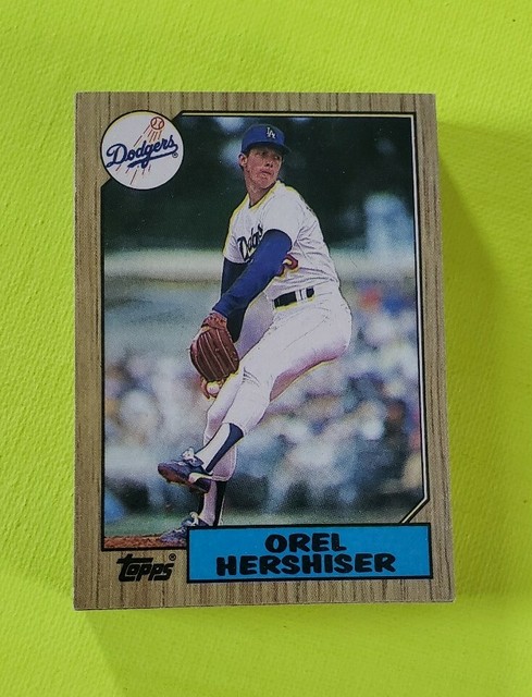 1987 Topps - #385 Orel Hershiser for sale online | eBay