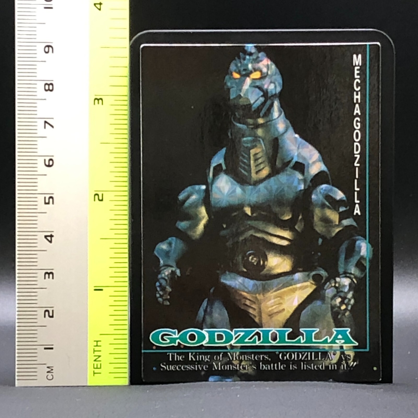 Godzilla Mechagodzilla Card TCG JAPANESE AMADA TOHO 1995 Very Rare #70 ...