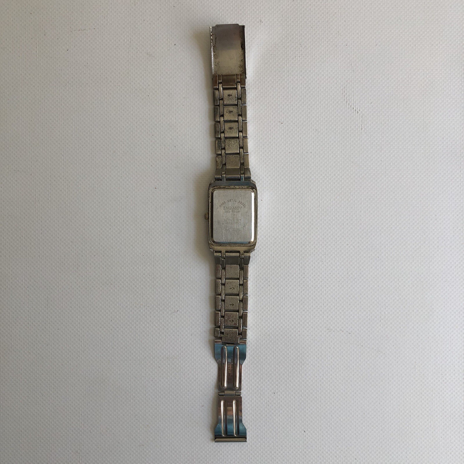 EMBASSY DIAMOND QUARTZ Wrist Watch Mens | eBay