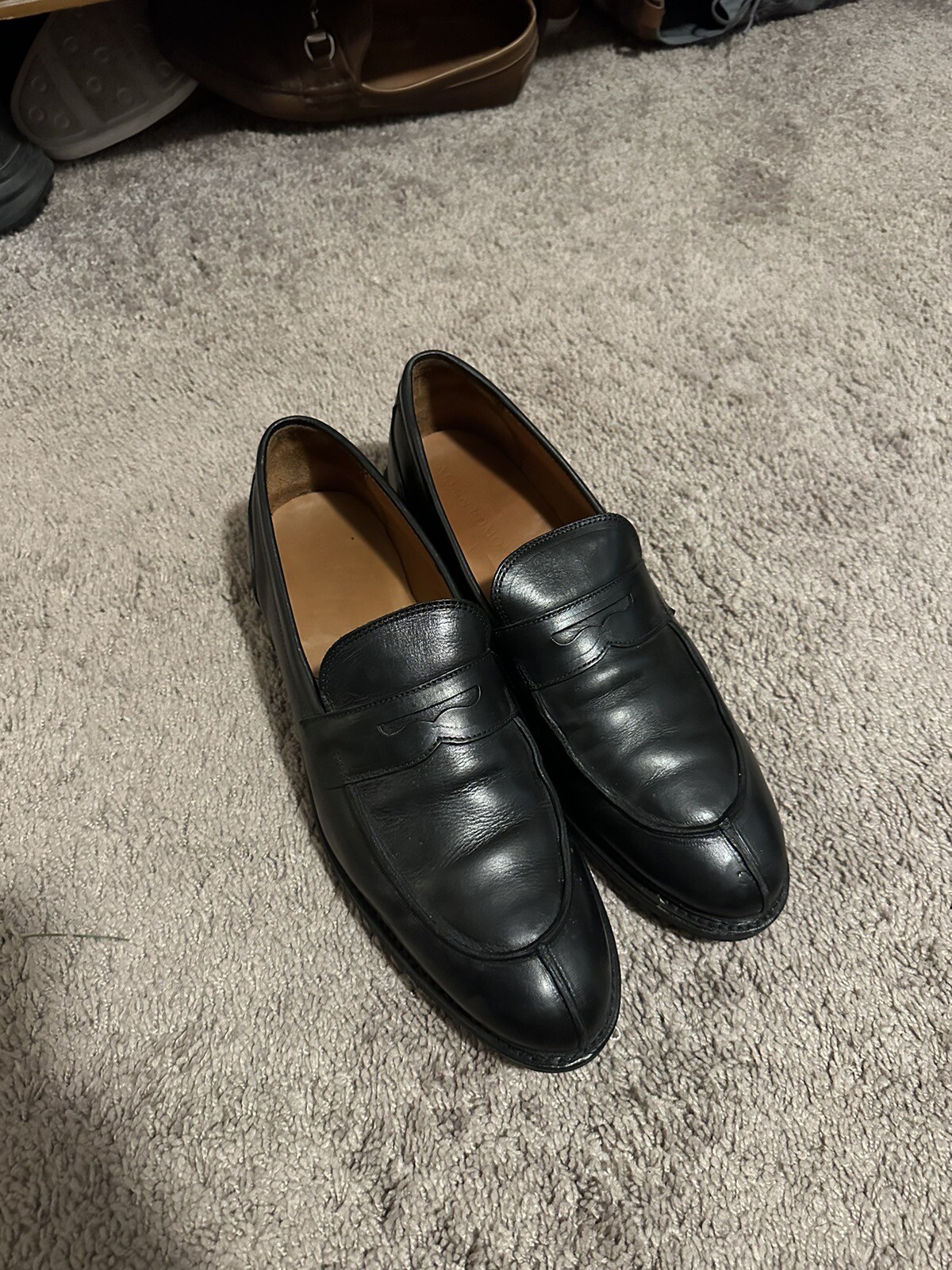 Allen Edmonds "DENALI" Slip-On Leather Penny Loafers - Gem
