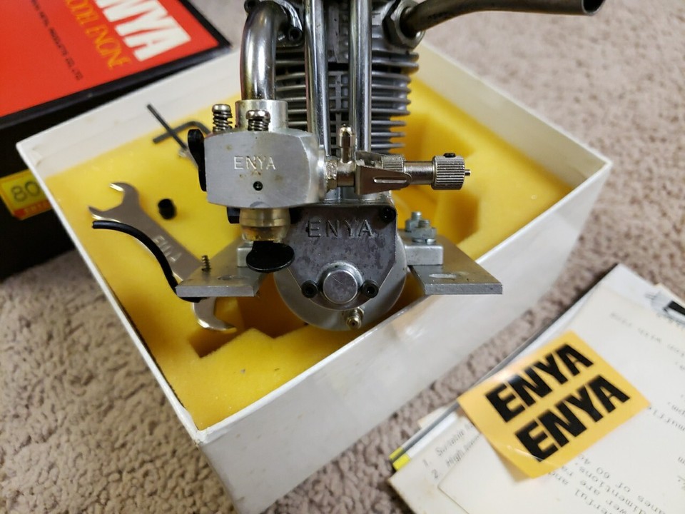 ENYA Engine - Enya 80 four stroke - Clean | eBay