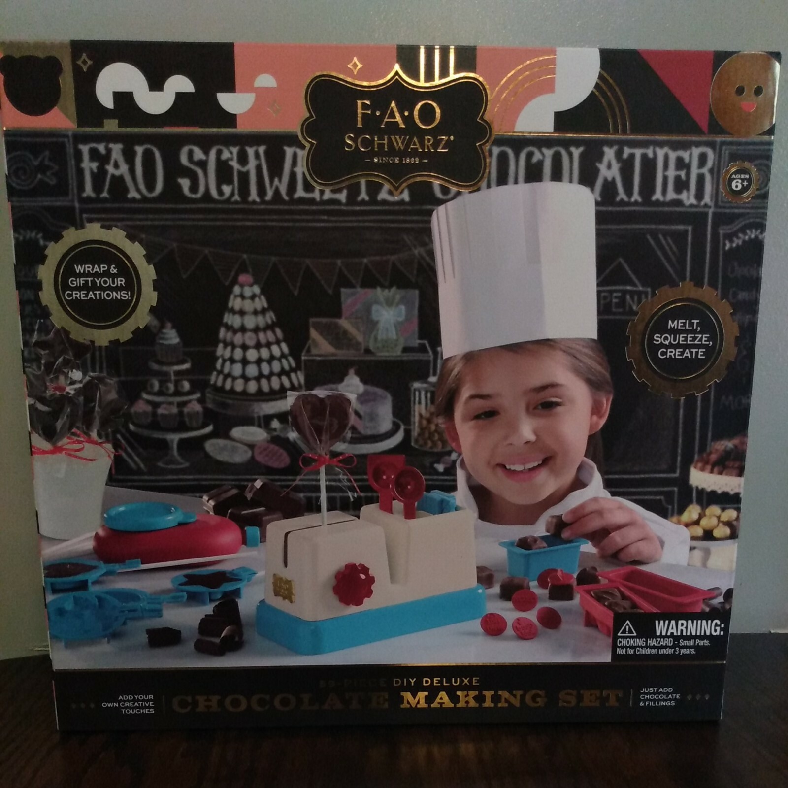 FAO Schwarz Chocolate Candy Maker Toy Set - Ages 6 G182 for sale online ...