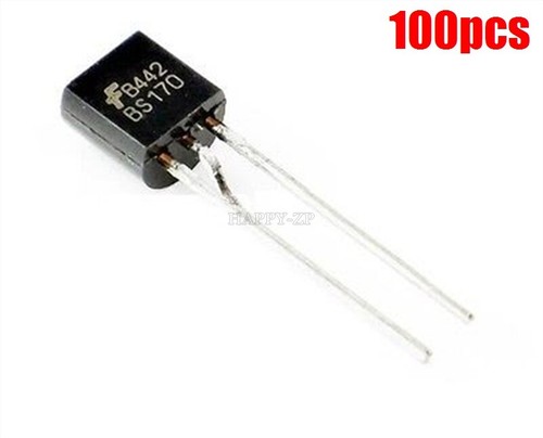 100Pcs BS170 Mosfet N-Channel 60V 500Ma TO-92 cx | eBay Australia