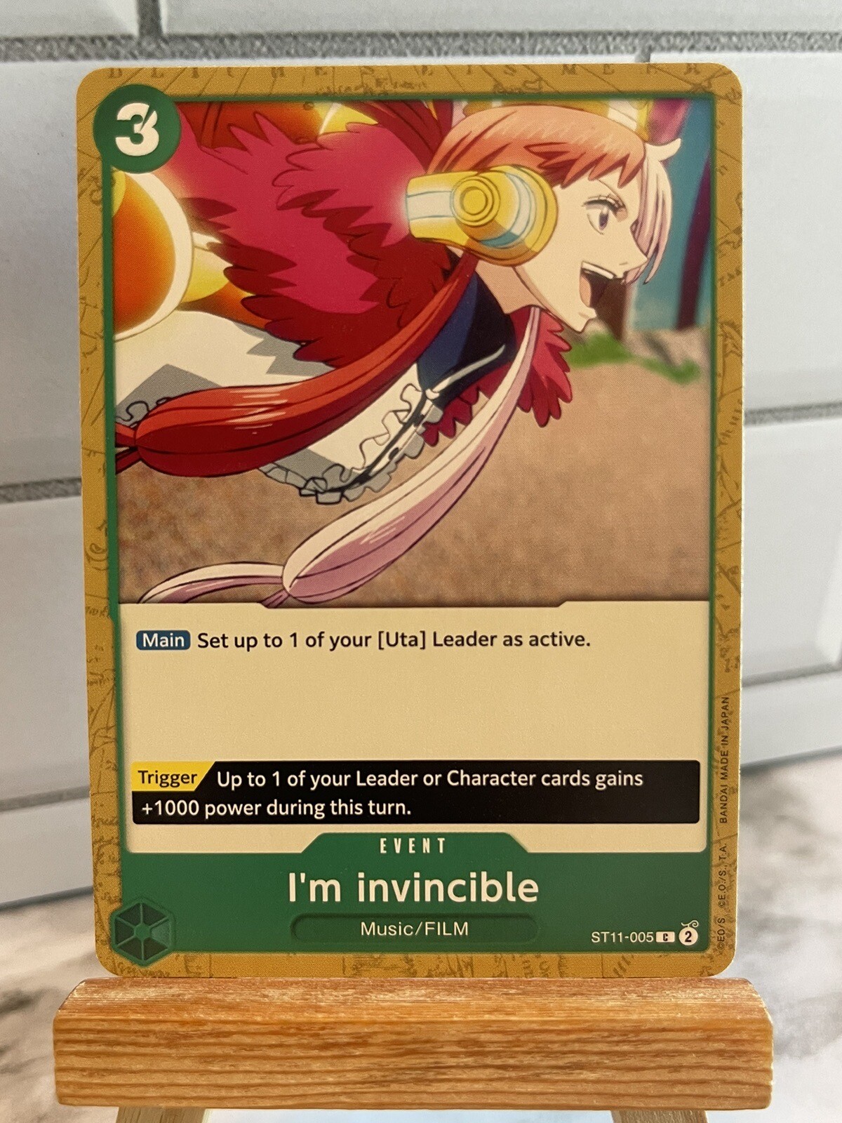 I'm Invincible ST11-005 C Start Deck (Side Uta) One Piece Card Game ...