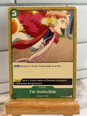 I'm Invincible ST11-005 C Start Deck (Side Uta) One Piece Card Game ...