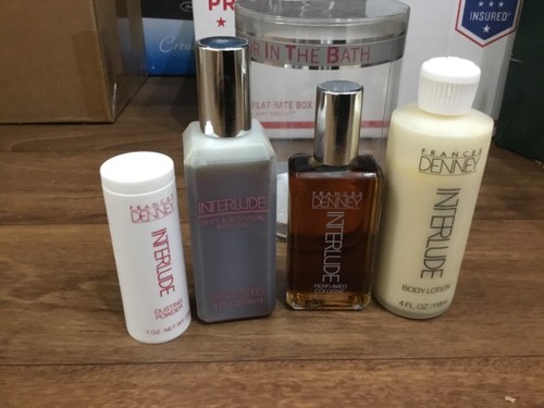 Interlude Perfumed Cologne Splash 2oz 59ml dusting powder 1 oz 28g bath ...