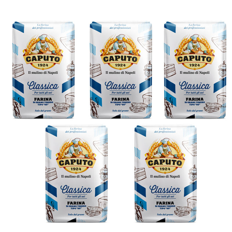 Flour CAPUTO Blue 1 Kg Type 00 (5 Pieces) | eBay
