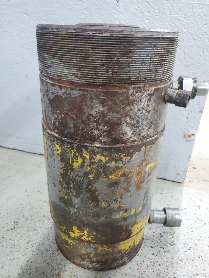 Enerpac RR100, 100 Ton Capacity, 6 IN Stroke, Double-Acting Hydraulic ...