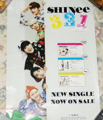 SHINee 3 2 1 Taiwan Promo Poster (321) | eBay