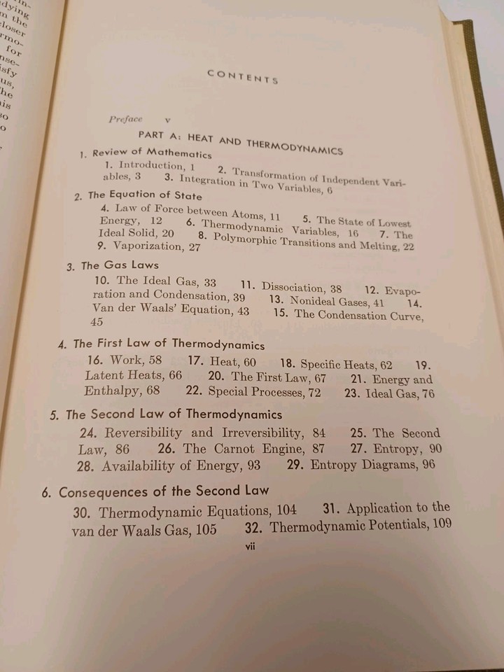 THERMODYNAMICS AND STATISTICAL MECHANICS - Allis & Herlin - Pure and ...