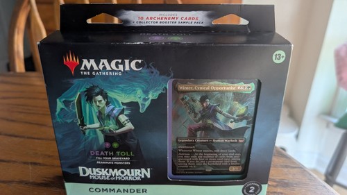 Magic: The Gathering Duskmourn House of Horror: Death Toll - Commander ...