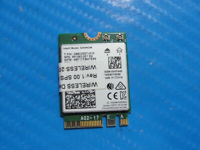 HP EliteBook 14” 840 G5 Genuine Laptop Wireless WiFi Card 8265NGW ...