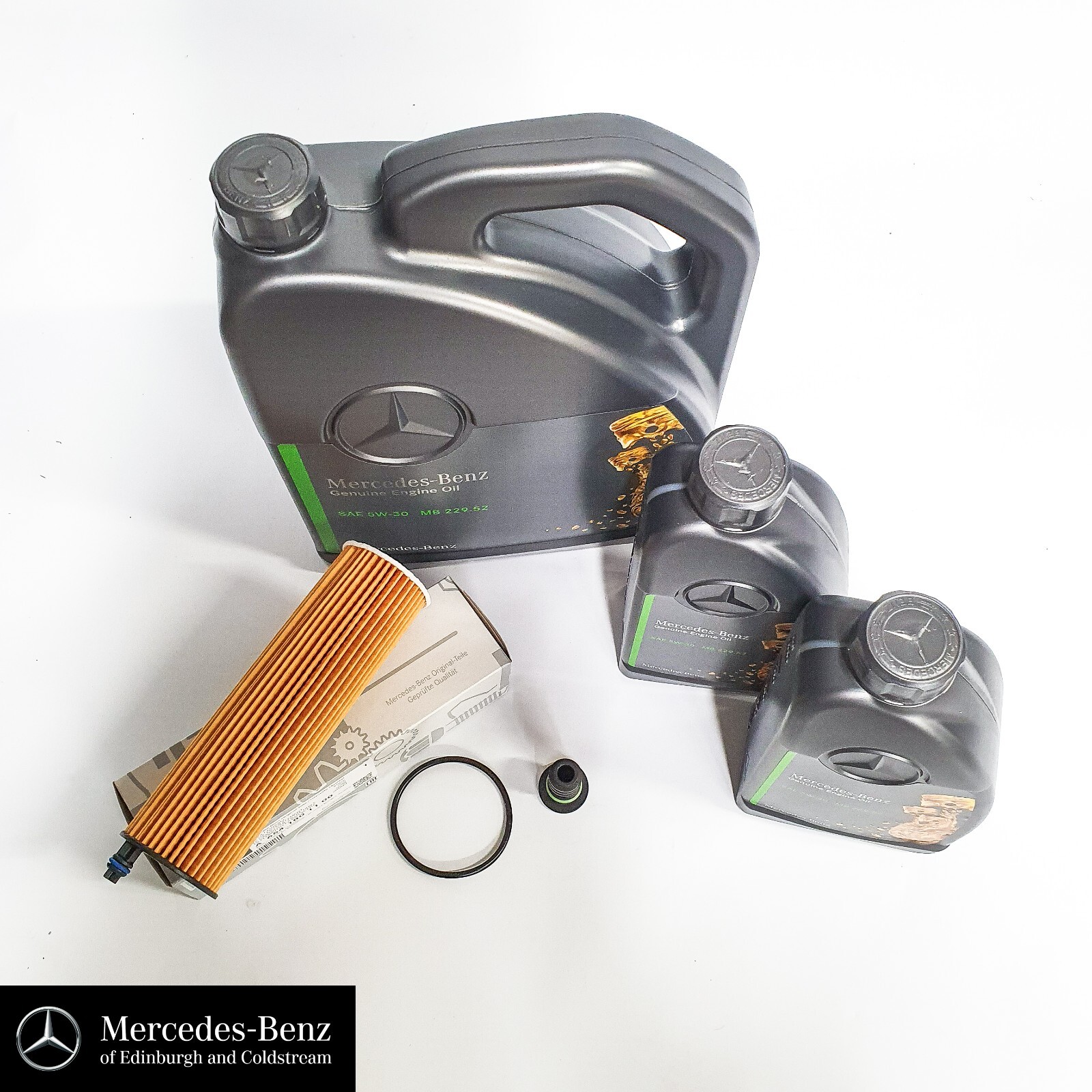 Genuine Mercedes-Benz Service Kit OM654 Engine Oil, Filter & Plug 213 E ...