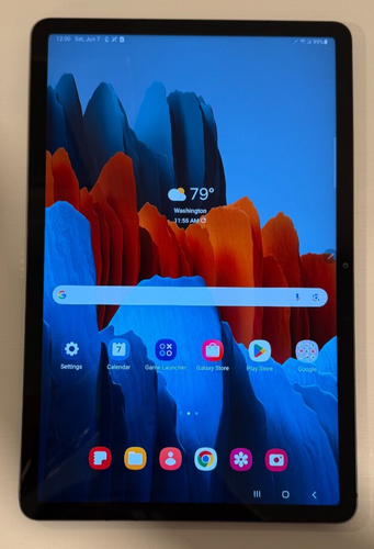 Samsung Galaxy Tab S7 5G SM-T878U Verizon 128GB Mystic Black Excellent ...