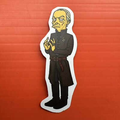 Tywin Lannister Simpsonized Sticker The Simpsons Game Of Thrones GOT | eBay