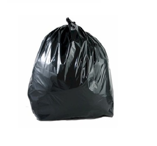 100 x BLACK XTRA HEAVY DUTY Dustbin Rubbish RefuseBin Bags Sacks Liner ...