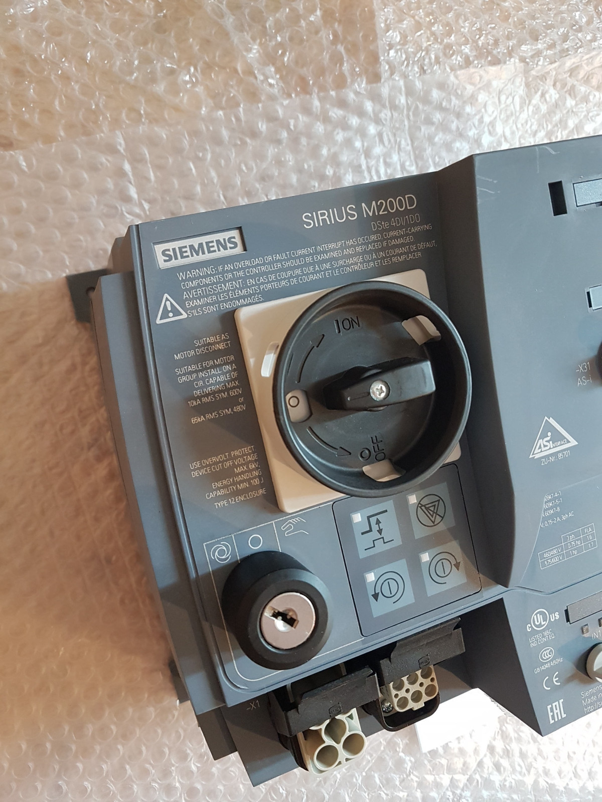 Siemens Sirius M200D 3RK1315-6KS41-2AA0 Motorstarter Neu New inkl. MwSt ...