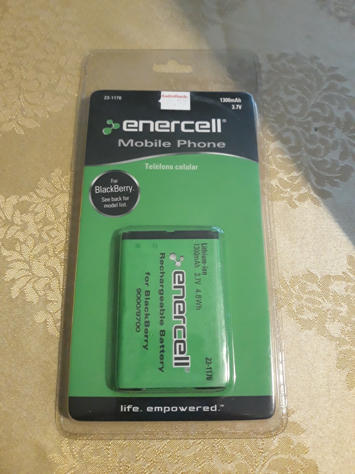 Enercell Mobile Phone 1000mAh 3.7V Battery 23-1136 NEW OLD STOCK ...