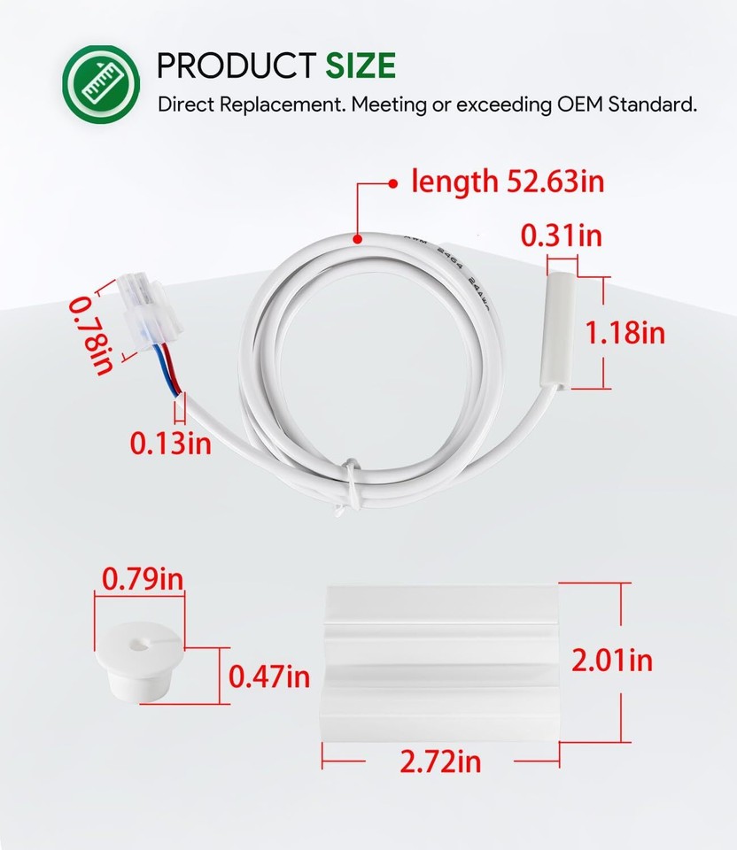 Thermistor Kit RV Refrigerator Sensor Replacement for Dometic RM,S,NDR,DM Series | eBay