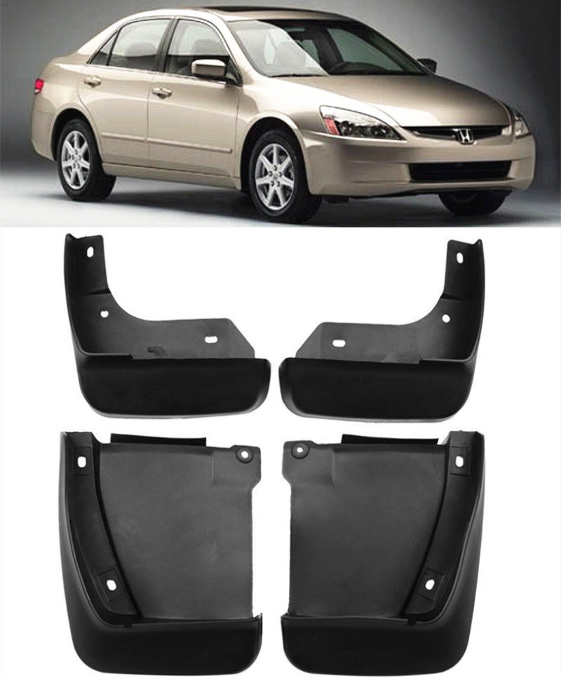 2003-2007 Honda Accord Sedan Genuine Full Set Splash Guards Mud Flaps ...