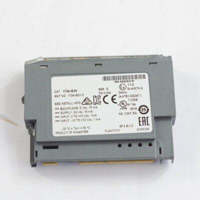 1734-IE2V For Analog Input Module 1734IE2V | eBay
