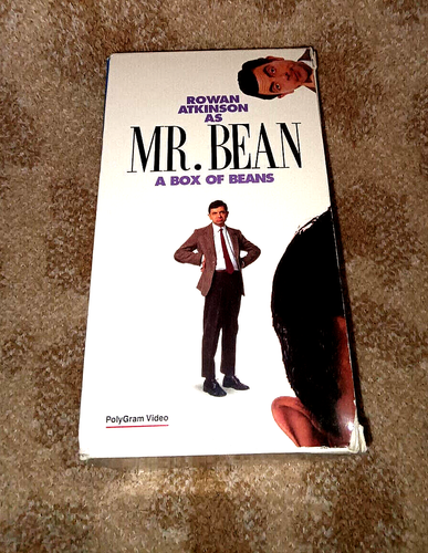 Vintage Mr. Bean "A Box Of Beans" 4 VHS Tapes 1989-1993 | eBay