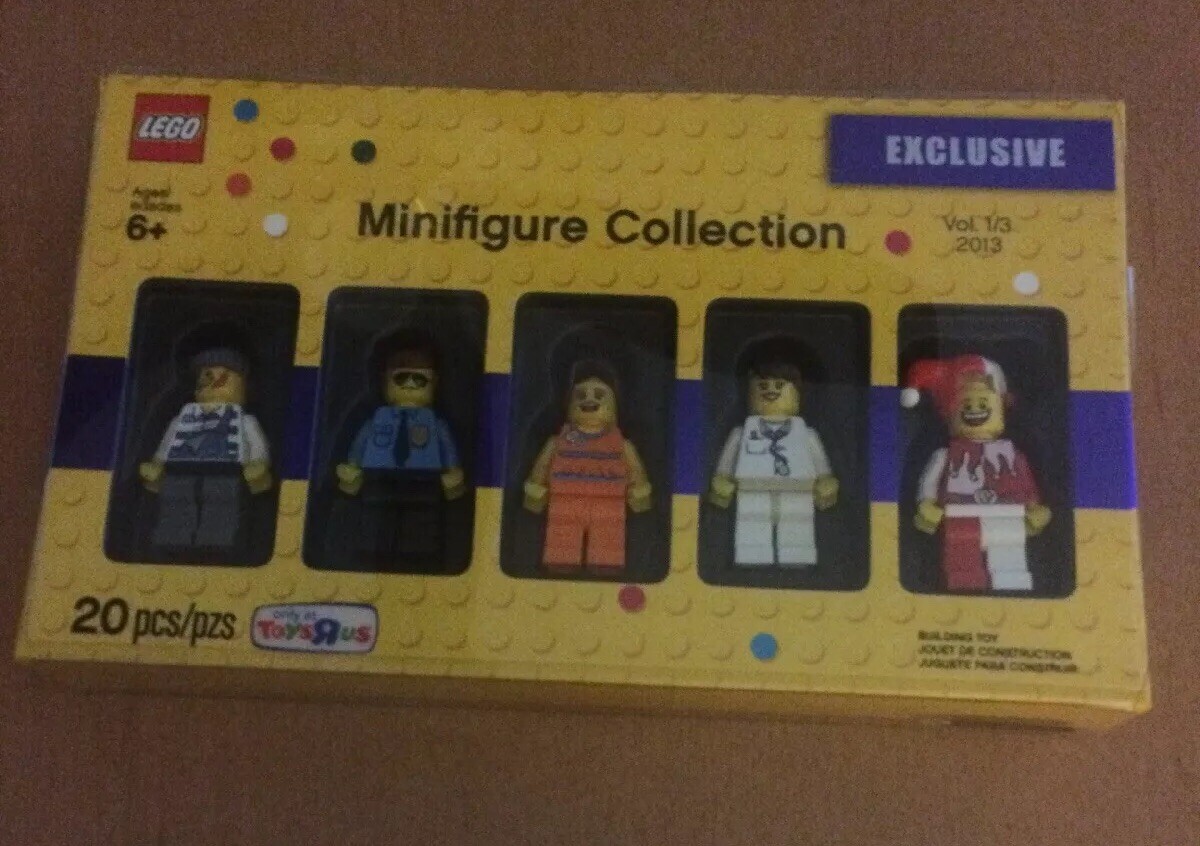 LEGO 2013 ToysRUs Exclusive 5002146 Minifig Collection Vol.1/3, NEW ...
