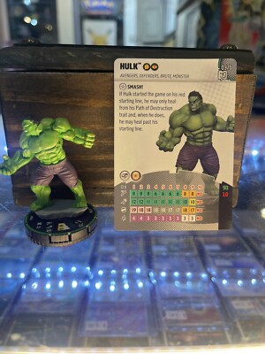 Marvel Heroclix Avengers 60th Hulk #037b Rare Prime | eBay