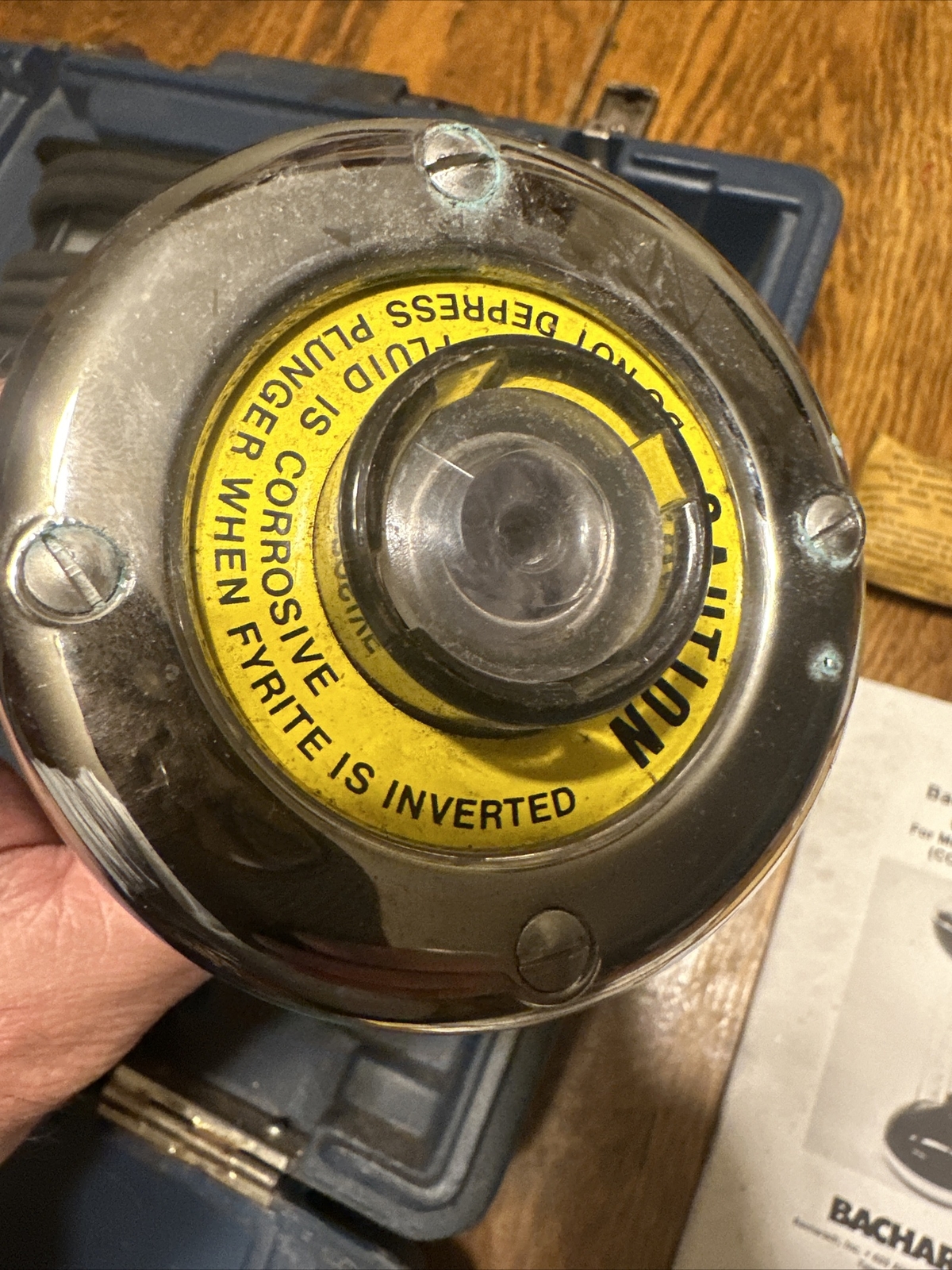 Bacharach Fyrite Co2 & Oxygen Gas Analyzer Kit IN CASE COMBUSTION TEST ...