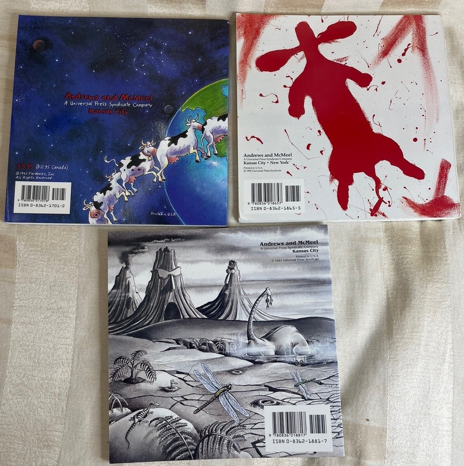 Gary Larson Far Side Collection Three Books Comics Humor Funny Farside ...